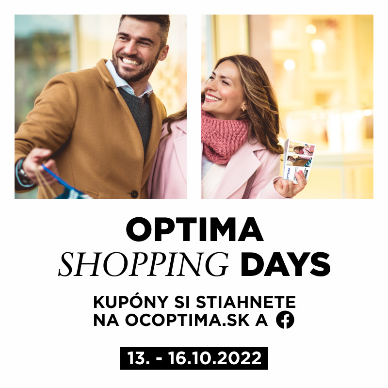 Optima Shopping Days - OC Optima Košice